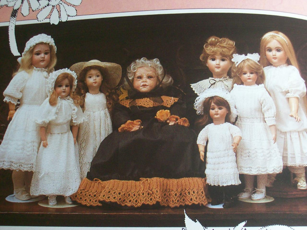 Heirloom Knitting for Dolls: gorgeous vintage clothes patterns Furze ...