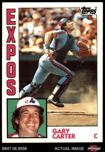 1984 Topps #450 Gary Carter Expos HOF 6.5 - EX/MT+ | eBay