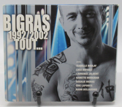 DAN BIGRAS: BIGRAS 1992/2002 TOUT MUSIC CD, 18 TRACKS, LUCE DUFAULT ...