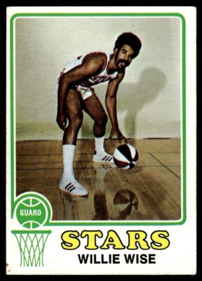 1973-74 Topps Basketball Card Willie Wise Utah Stars #245 | eBay