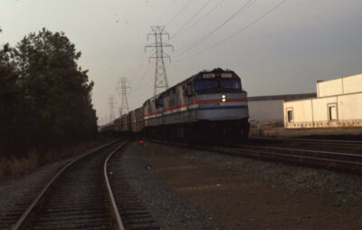 AMTRAK Railroad Locomotive 315 Original 1990 Photo Slide | eBay