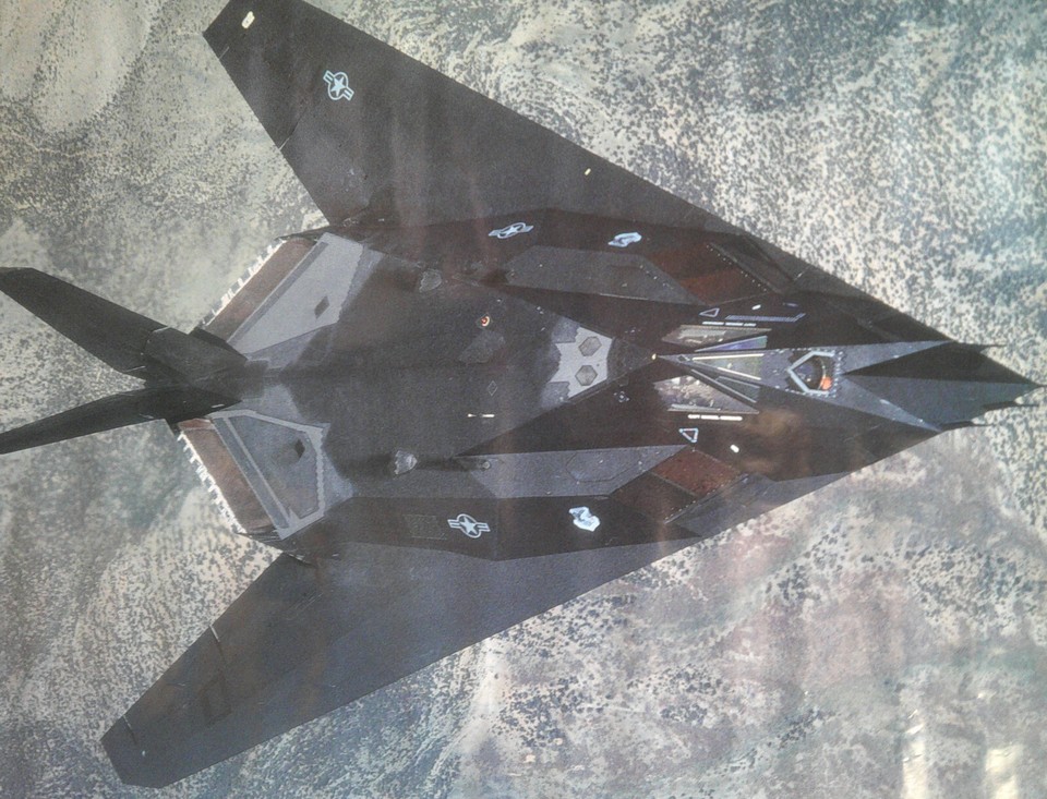 PLAISTOW PICTORIAL POSTER #C217 STEALTH FIGHTER 25"X35" | eBay