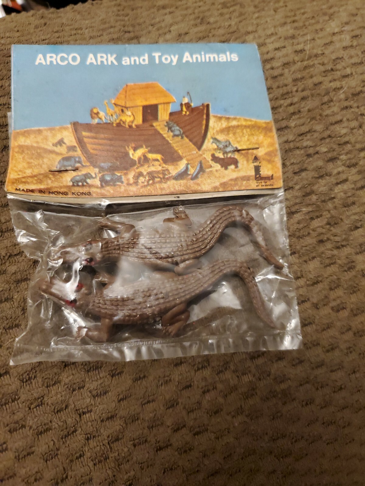 Vintage 1970's Arco Ark & Toy Animals Crocodiles | eBay