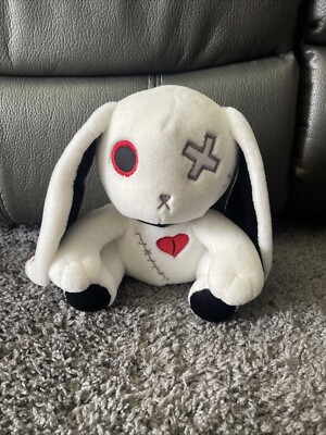 Creepy Bunny Plush Toy K Rabbit Doll Gothic Stuffed Animal Rabbit ...