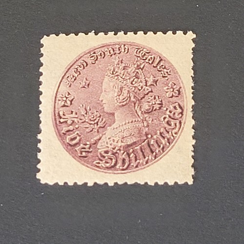 COLONIAL STAMPS - NEW SOUTH WALES - 1860 - COIN ISSUE - 5/- RARE MINT ...