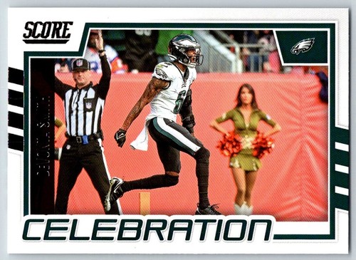 2022 SCORE CELEBRATION DEVONTA SMITH PHILADELPHIA EAGLES #C-DS | eBay