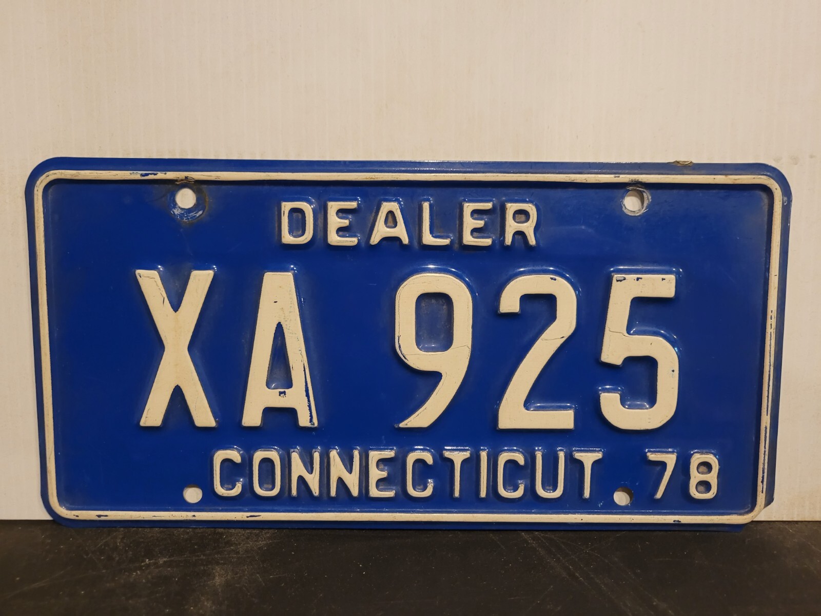 1978 Connecticut DEALER License Plate Tag Original. | eBay