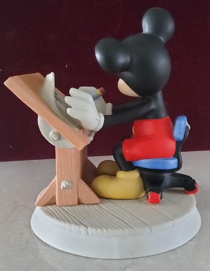 Disney Mickey Mouse Self Portrait Figurine | eBay