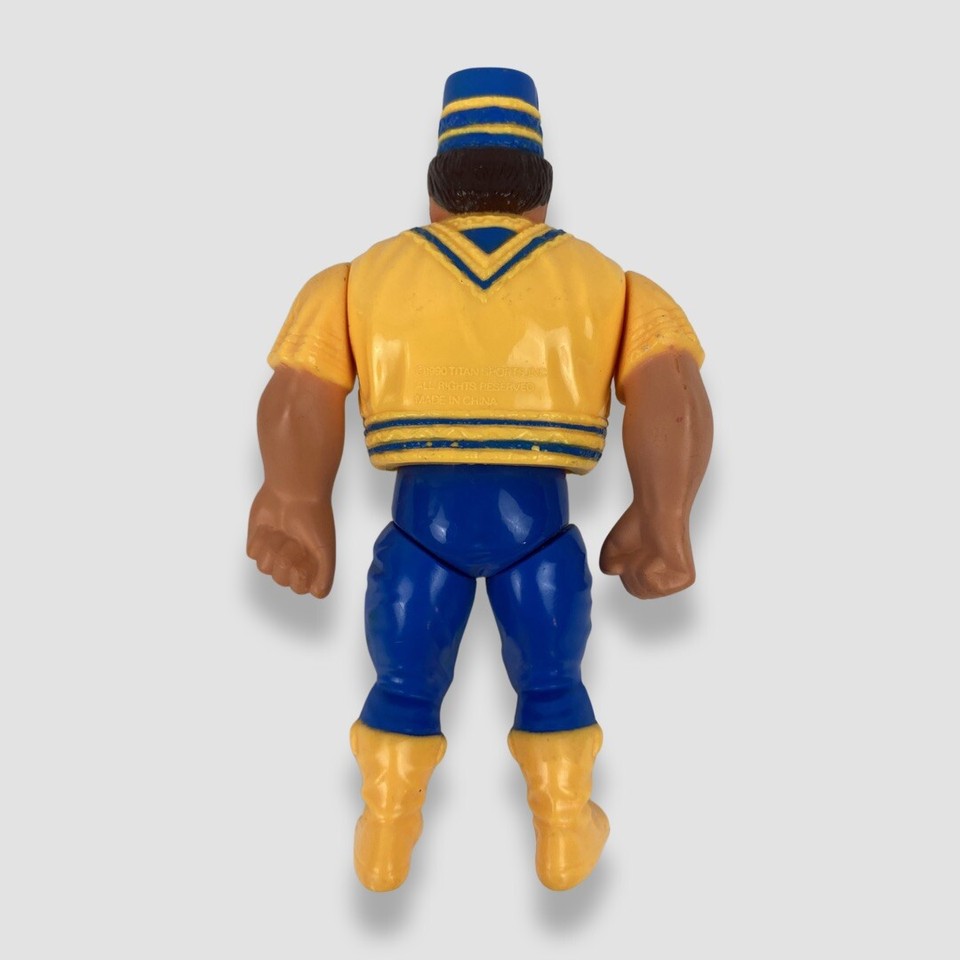 AKEEM THE DREAM WWF 1990 TITAN SPORTS SERIES 1 WRESTLING FIGURE ONE MAN ...