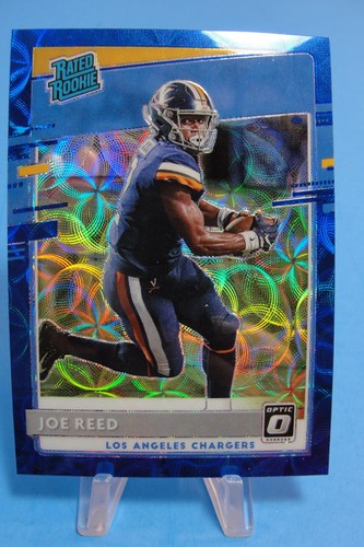 2020 Donruss Optic Joe Reed Blue Hyper Prizm Rated Rookie RC #196 ...