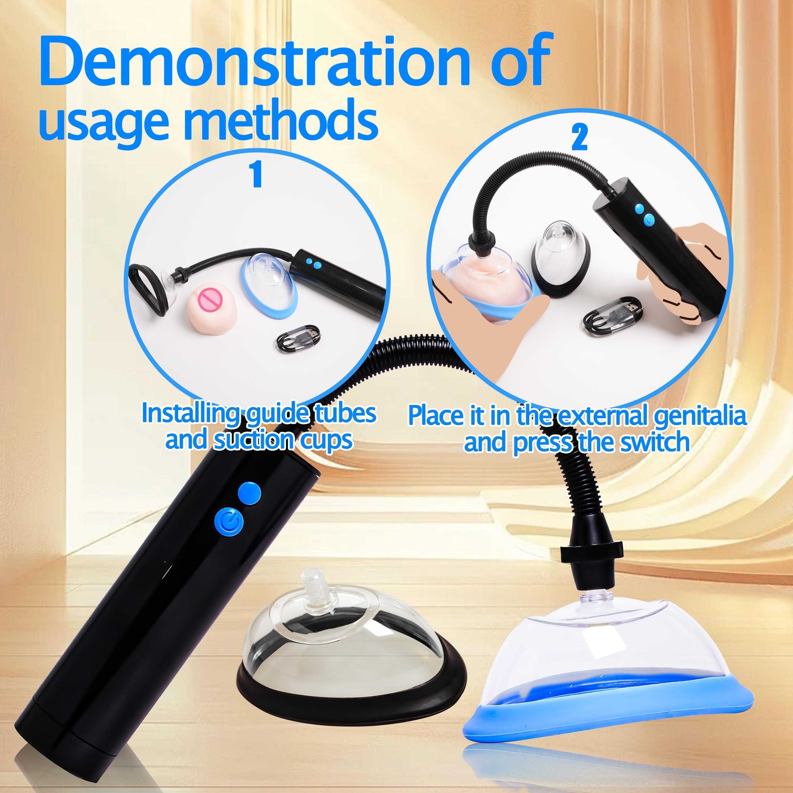 Automatic Pussy Pump Nipple Sucker Clit Clitoris Stimulate Sex Toys for ...