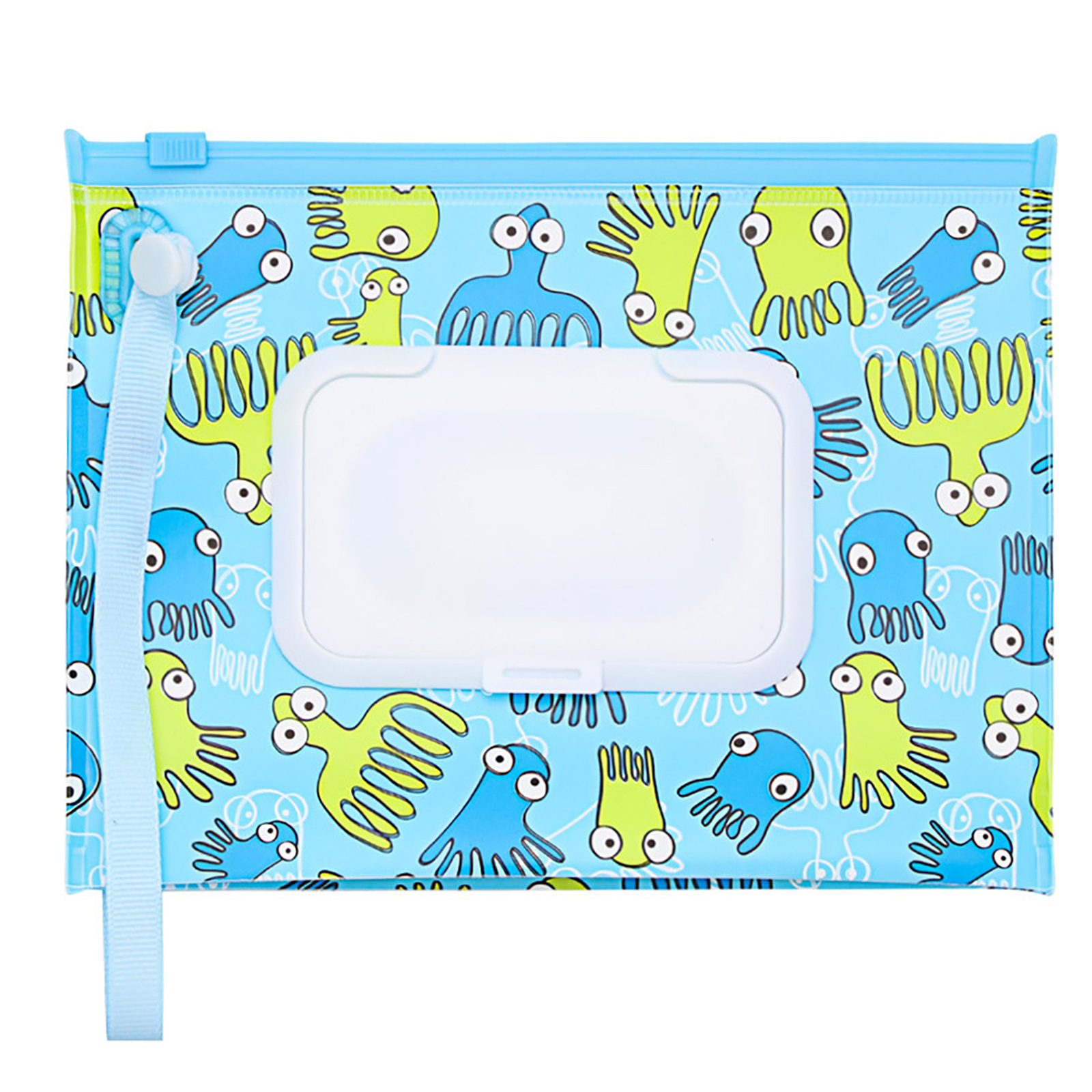 Cosmetic Pouch Outing Essentials Wet Wipes Reusable Cartoon Pattern Bag ...
