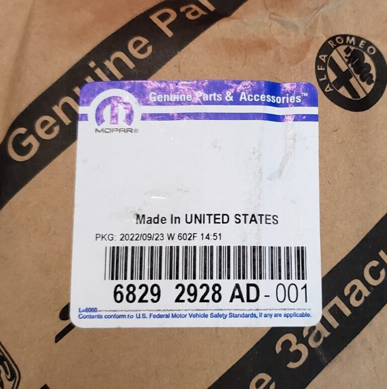 NEW 2019-2025 Ram 1500 DT RIGHT Front Door B-Pillar Applique / Molding ...