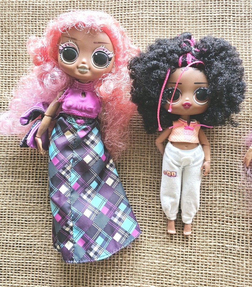 8pc LOL Surprise Dolls & Acc. Runway, Tween, Drag Racer , Owl Toy ...