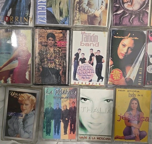 Latin Spanish Music Cassette Lot Of 22 - Selena, Jessica, Jailene ...