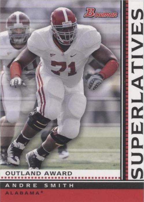2009 Bowman Draft Picks - Superlatives Andre Smith #S4 (RC) for sale ...