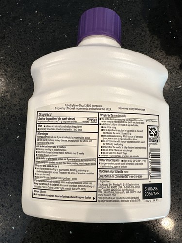 Kirkland Signature Laxaclear Laxative Powder - 29.9 OZ, 50 Doses in ...