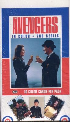 Avengers TV Series Two in Color Card Box 36 Packs Cornerstone 1993 | eBay