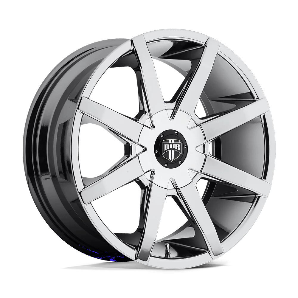 Dub S111 Push 24x9.5 +25 Chrome Plated 6x135 6x139.7 (QTY 4) | eBay