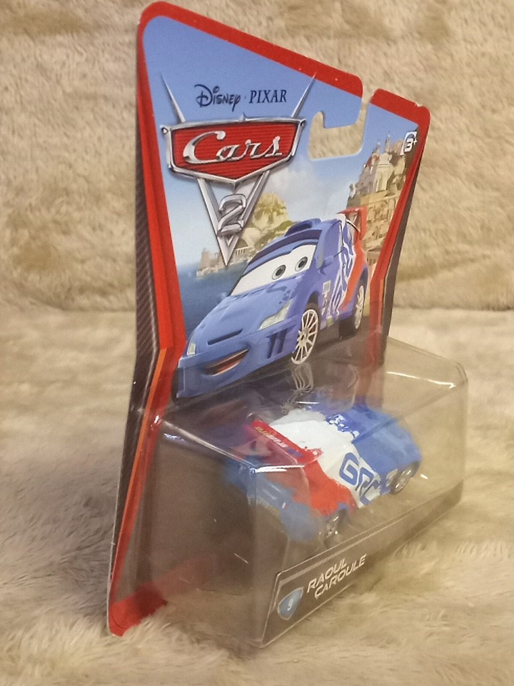 Disney Pixar Cars 2 Raoul Caroule French Racer #9 NEW SEALED CHECKOUT ...