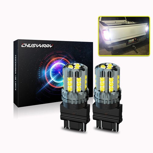 3157 LED Backup Tail Reverse Light Bulbs Super Bright White For Ford ...