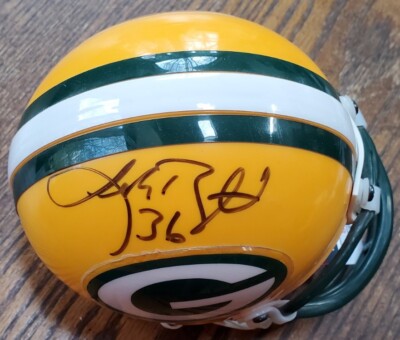 NICE Autographed Packers Leroy Butler Football Mini Helmet JSA COA | eBay