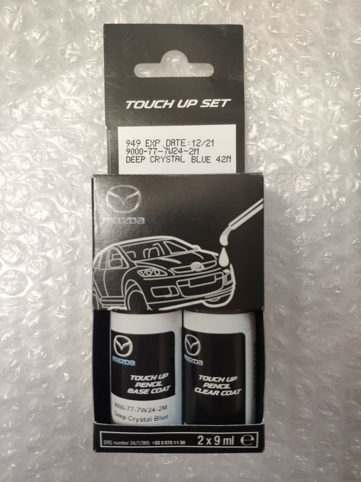 Mazda Touch Up Pen Set Paint Brush 2 Coat Brand New Genuine Various ...