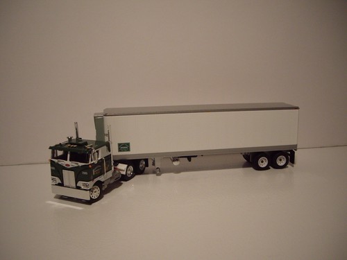 DCP FIRST GEAR 1/64 MIDWEST COAST TRANS PETE 352 COE&40' VINTAGE REEFER ...