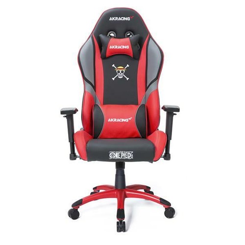 ONE PIECE GAMING CHAIR OFFICE CHAIR MONKY D LUFFY DESIGN COLOR RED AK ...