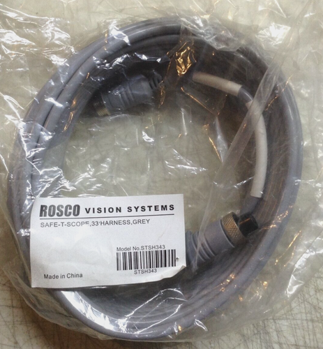 ROSCO STSH343 SAFE-T-SCOPE 4-PIN EXTENSION HARNESS 33FT CABLE FOR ...