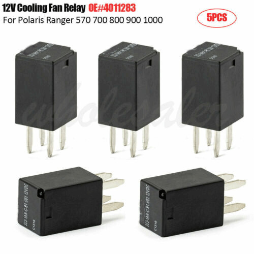 5X 4016819 Cooling Fan Relay 12V For Polaris Ranger 570 700 800 900 ...