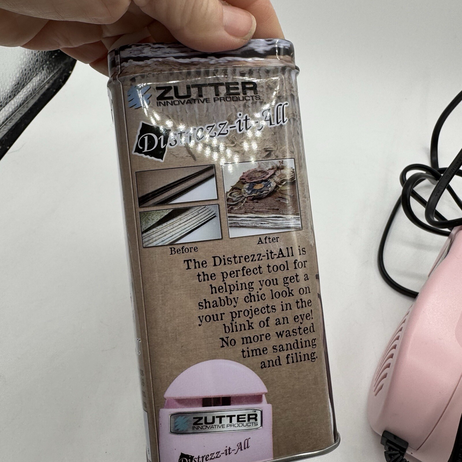 Zutter Distrezz-it-All Pink Distressing Tool by Donna Salazar | eBay