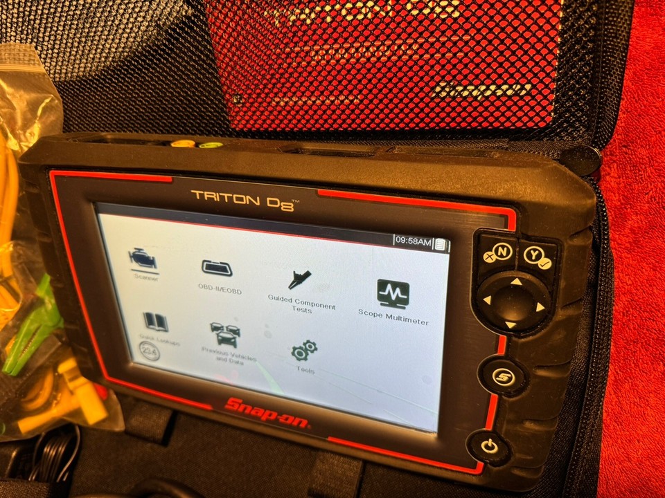 2023 SNAP-ON EEMS343 TRITON D8 SCANNER LAB SCOPE SNAPON DIAGNOSTIC 23.4 ...