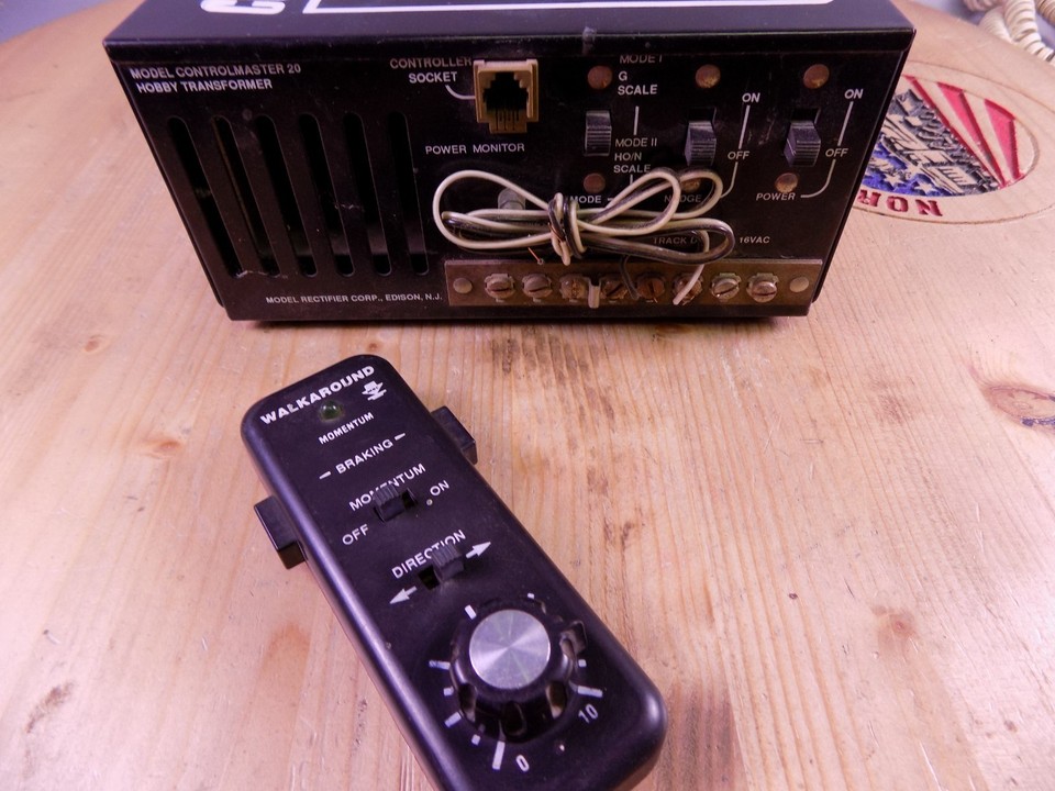 MRC HO Scale Control Master 20 with Tethered Throttle Lot #B6 | eBay