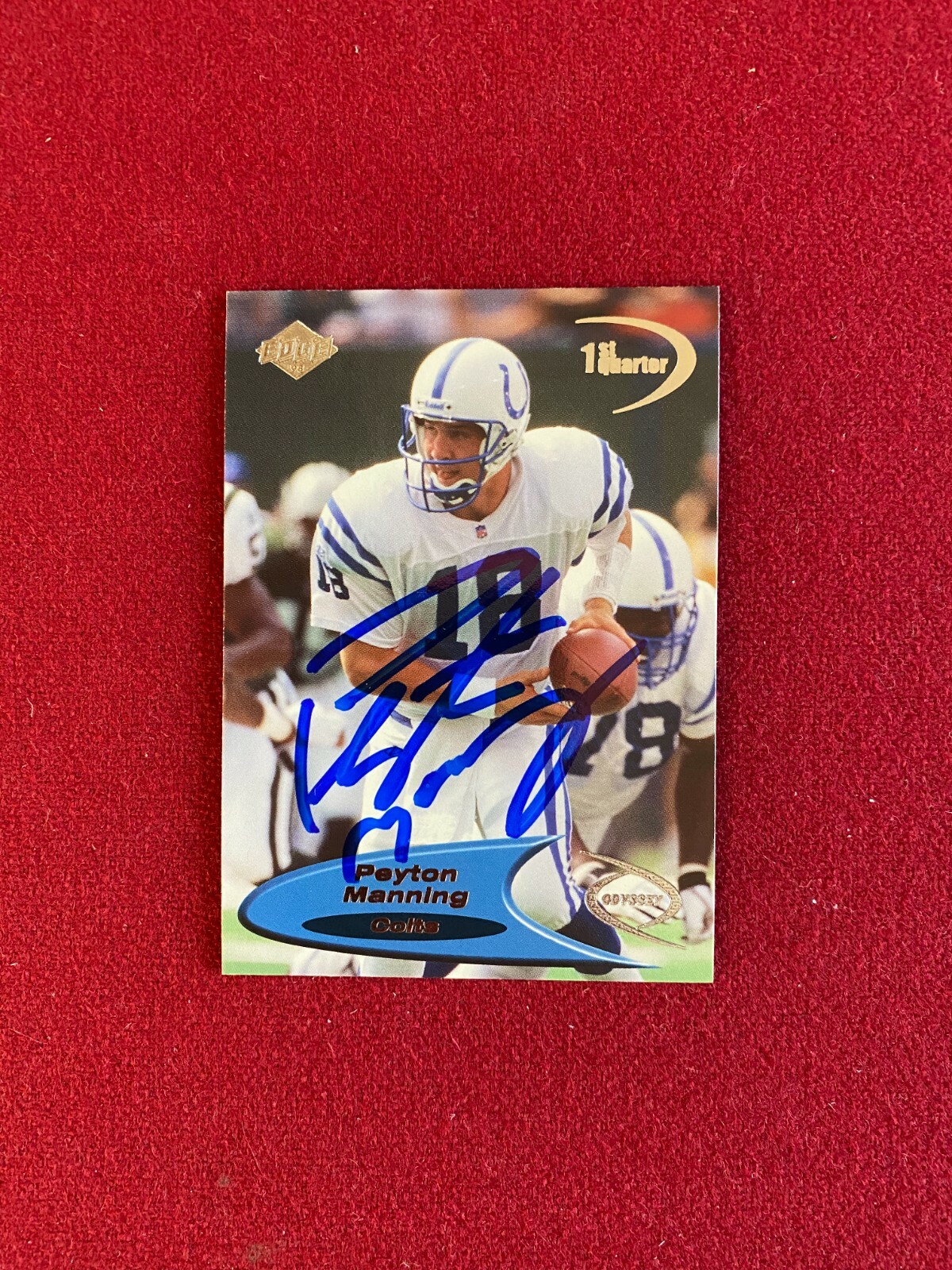 Peyton Manning | Autographed Football Memorabilia & NFL Merchandise