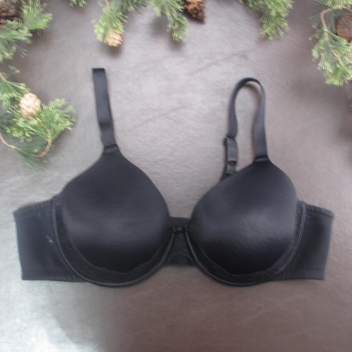 Vanity Fair Bra 42C Black Padded Underwire Adjustable Clasp Back | eBay