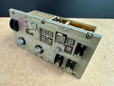 Naval Power Control Panel MIL-Spec Cold War Electronics | eBay