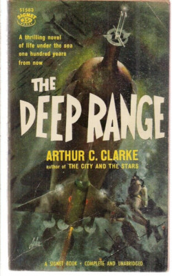 The Deep Range s1583 Signet 1958 1st Arthur C Clarke Cvr Lehr | eBay