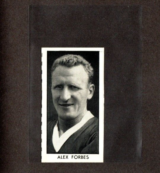 1957 D.C Thomson Football Stars (Adventure) ALEX FORBES #43 [EX-ExMt ...