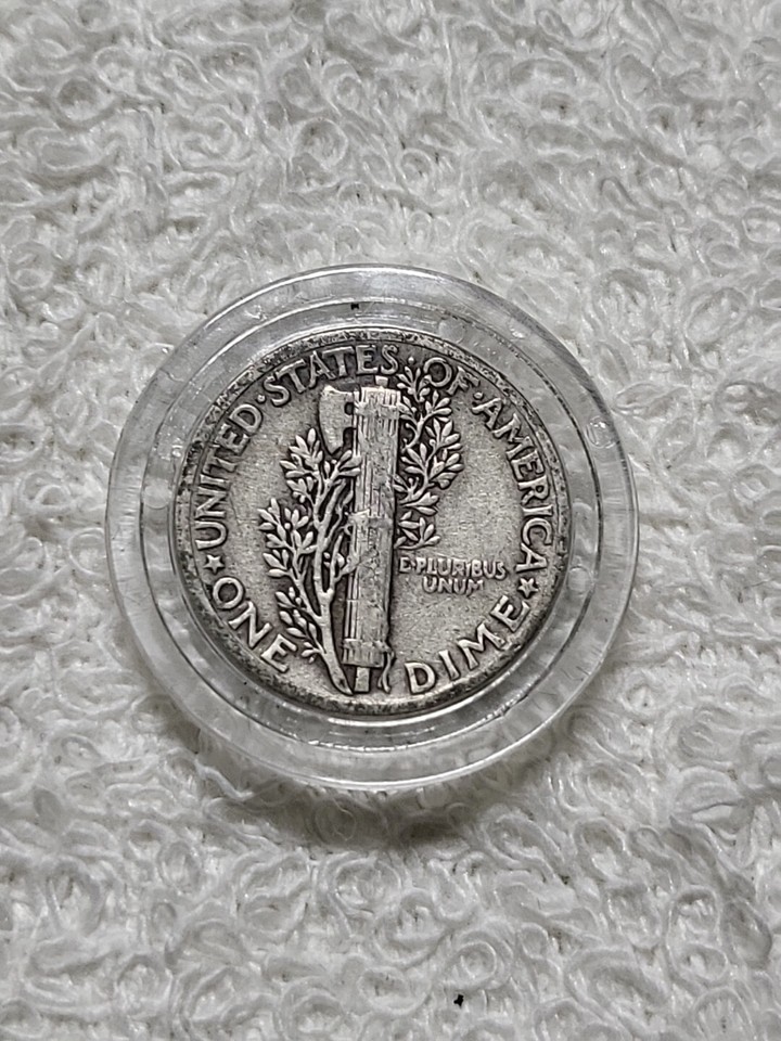 Old Dime Liberty coin 1943 Silver very good condition 1in | eBay