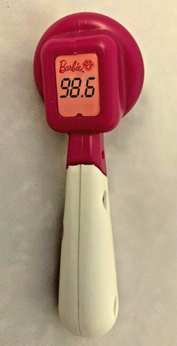 Pink 4" Barbie Nurse Doctor Pretend Play Thermometer | eBay
