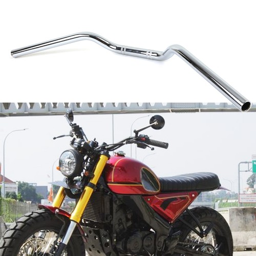 7/8" 22mm Tracker Drag Handlebar Chrome For Honda CBR 150 250 300 650r ...