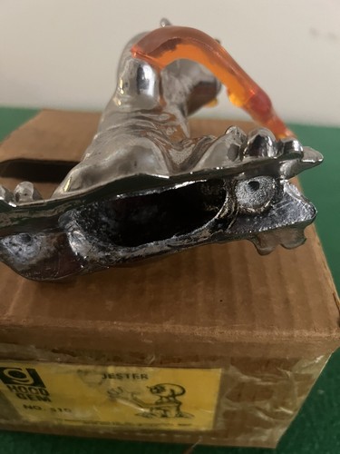 VTG 60s NOS Jester Gem lighted hood ornament Rat Rod Hot Rod Bird ...