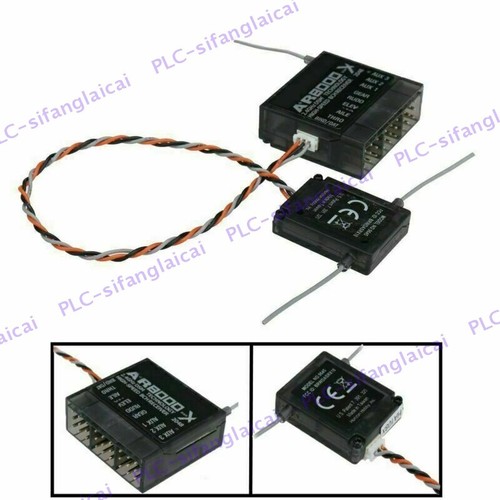 For Spektrum DX7s DX8 DX9 Dx18 2.4GHz AR8000 8CH Receiver Extended DSMX ...