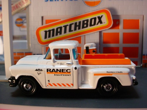 2021 ROAD CREW 1957 GMC STEPSIDE truck☆white/orange;the Boss;RANEC ...
