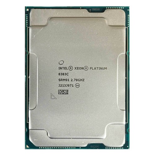 Intel Xeon Platinum 8383C 40 Cores 80 Threads 2.7GHz LGA 4189 CPU ...