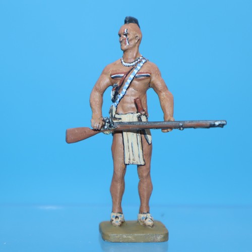 Vintage imrie risley toy soldiers MOHAWK INDIAN SOLDIER 1700's 54mm ...