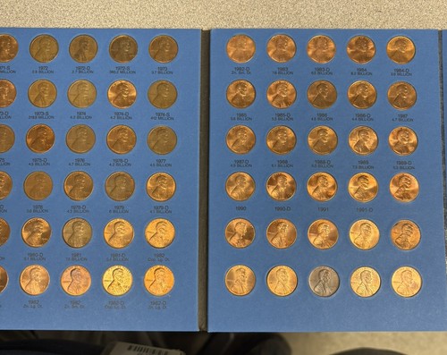 Complete Lot Of 3 Lincoln Cents Collection 1941 - 1974,& 1975,1959 ...