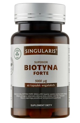 Singularis Biotine Forte 5000mcg 60 capsules Beauté & Santé | eBay