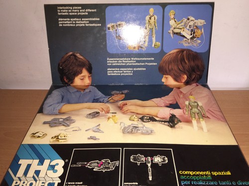 Edison Toys TH3 Project VIDEO CONTROL 8" ACTION FIGURE MIB, 1979 ITALY ...